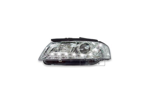 Far Audi A3 (8P) 03-08 DRL izgled hrom