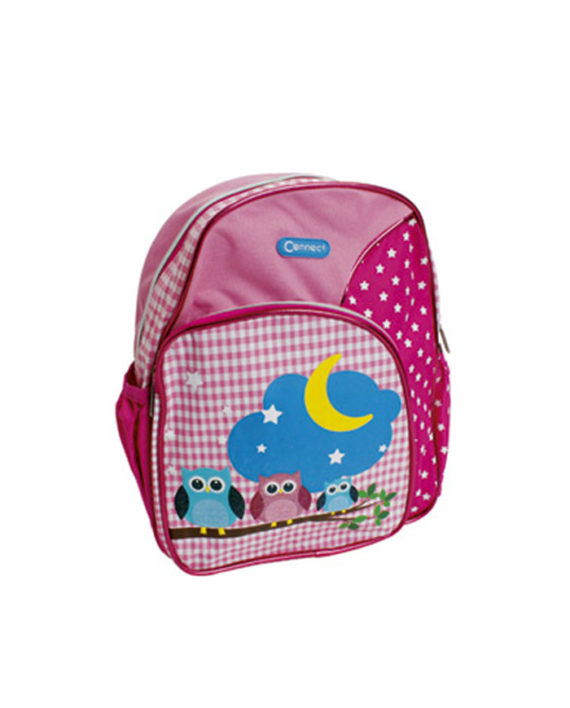 RANAC SLEEPY OWL BACKPACK PINK Connect