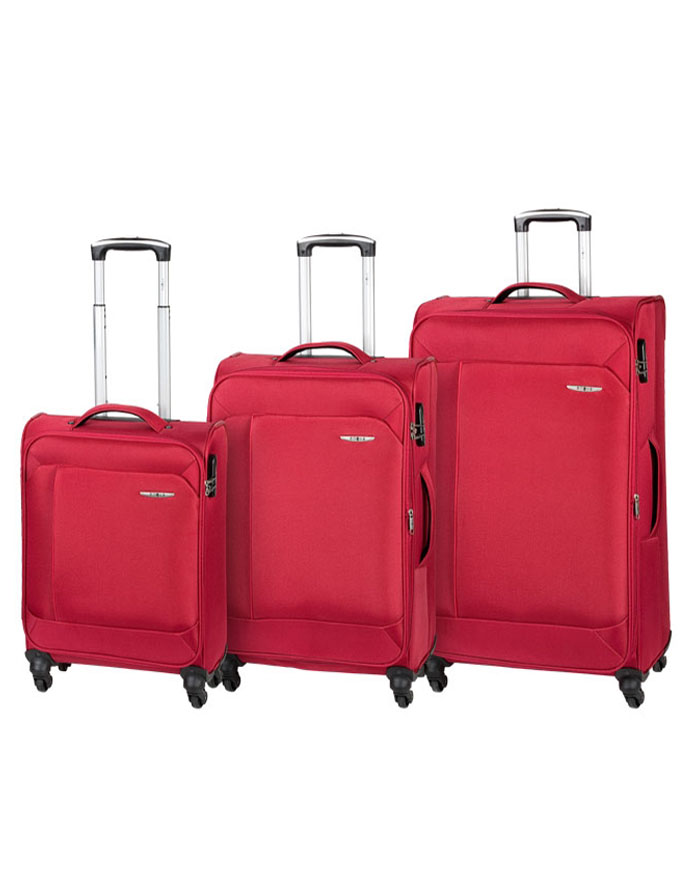 KOFER 3/1 SET GRANADA RED TROLLEY ENOVA