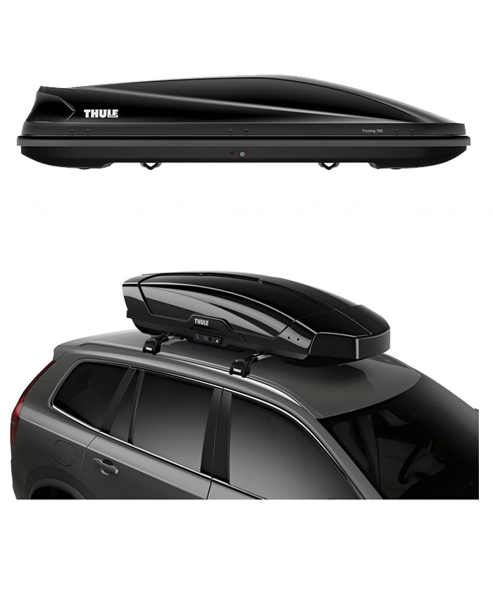 KROVNI KOFER ZA PUTNIČKA VOZILA TOURING L 420L GLOSSY BLACK Thule