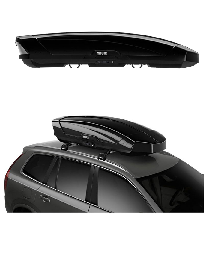 KROVNI KOFER ZA PUTNIČKA VOZILA MOTION XT XXL 610L GLOSSY BLACK Thule