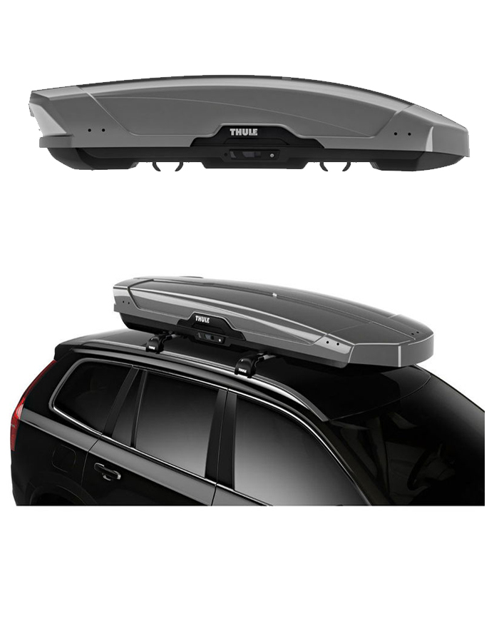 KROVNI KOFER ZA PUTNIČKA VOZILA MOTION XT L 430L TITAN GLOSSY BLACK Thule