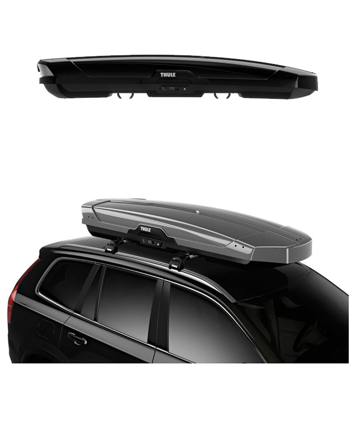 KROVNI KOFER ZA PUTNIČKA VOZILA MOTION XT ALPINE 450L GLOSSY BLACK Thule