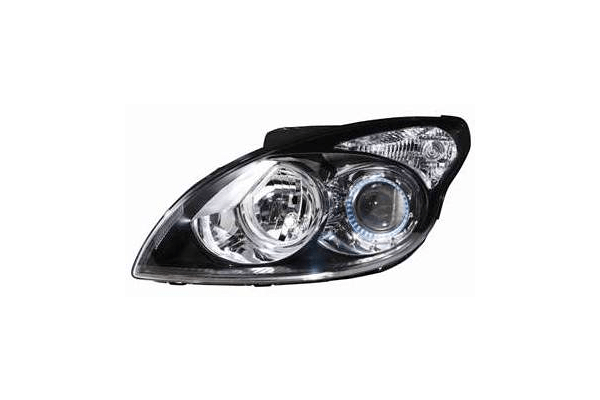 Far Hyundai i30 07-10 Crni