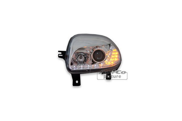 Far Renault Clio 98- DRL izgled hrom LED