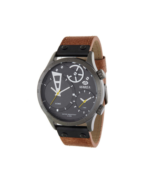 MUŠKI RUČNI SAT DUAL TIME B5410402 BLACK Marea