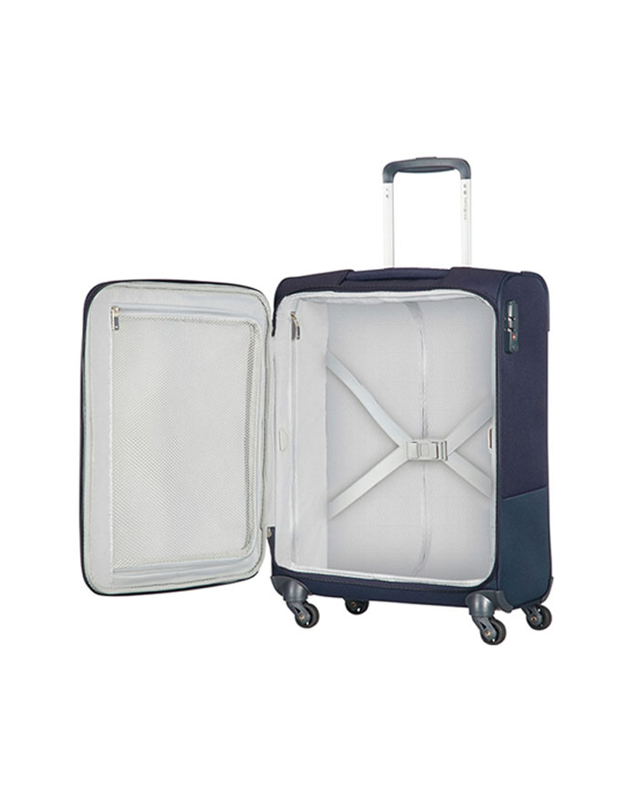 KOFER BASE BOOST-SPINNER S NAVY BLUE TROLLEY Samsonite