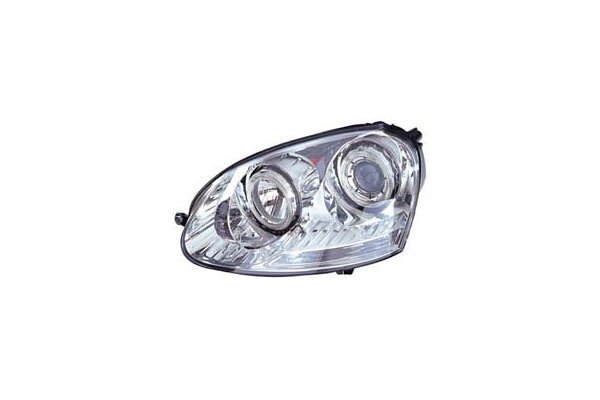 Far Volkswagen Golf 5 03-09 chrom angel eye