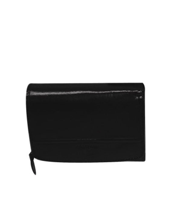 NOVČANIK EMPORIO WOMAN LEATHER BLACK Alba Valentini