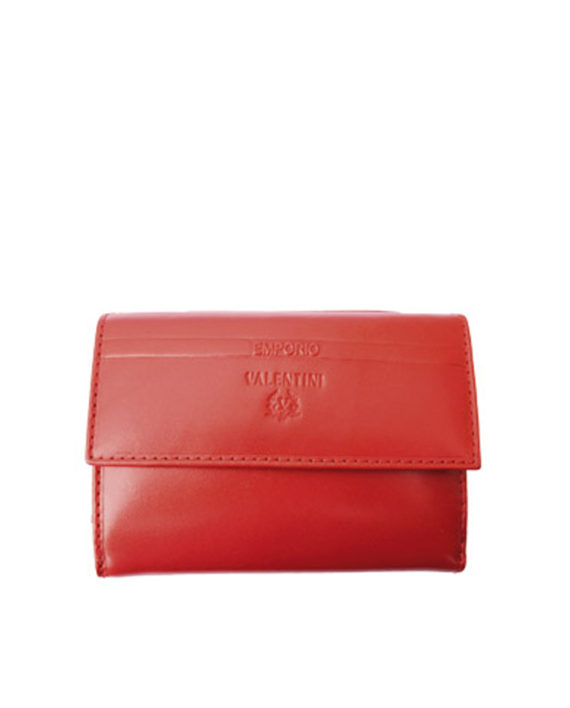 NOVČANIK EMPORIO CITY ONE LEATHER RED Alba Valentini