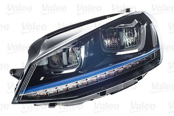 Prednja svetla Volkswagen Golf VII 12-, bi-xenon, LED, plava