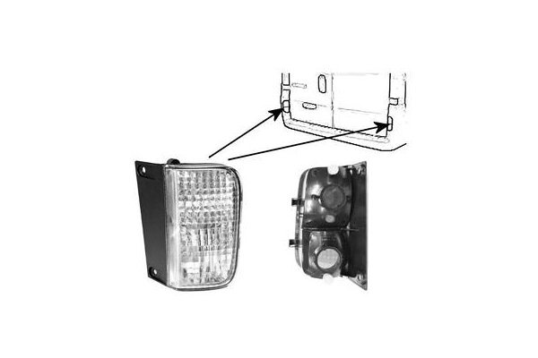 Zadnje rikverc svetlo 43 94 929 - Opel Vivaro, Renault Trafic 06-