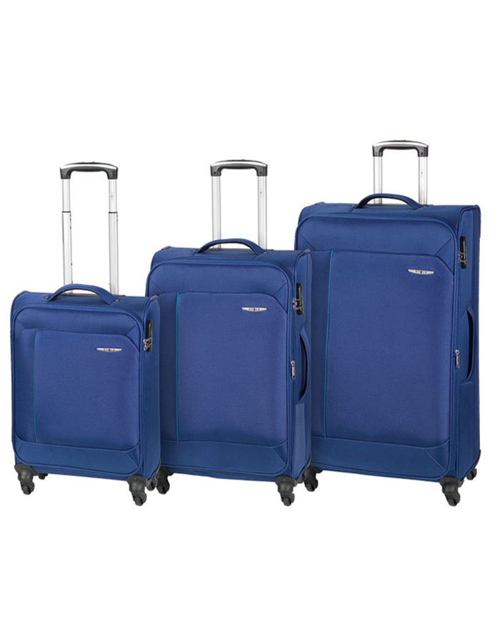 KOFER 3/1 SET GRANADA BLUE TROLLEY ENOVA