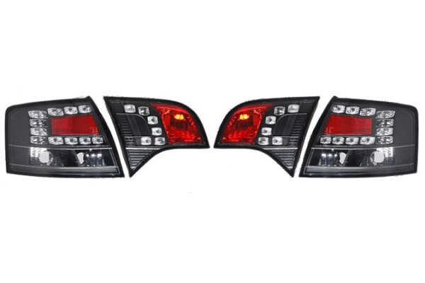 Zadnje svetlo 1335918E - Audi A4 04-07, karavan, LED, set, crvena