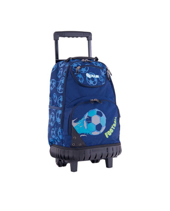 RANAC WHEELS FOOTBALL BLUE BUTTERFLY TROLLEY Pulse