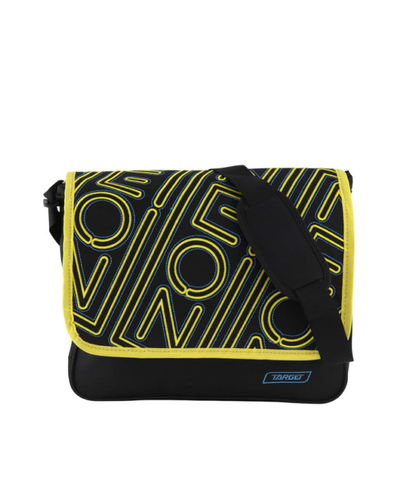 TORBA ALLOVER NEON BLACK/YELLOW Target