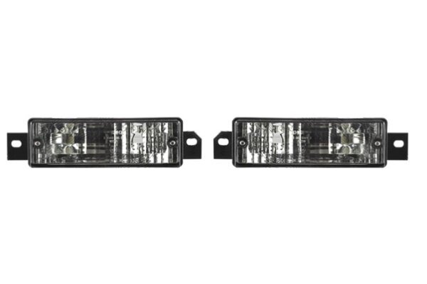 Ugaoni žmigavac BMW E30 82-94, prozirna, set