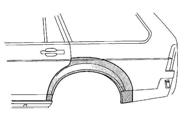 Deo rub Volkswagen Passat 80-88