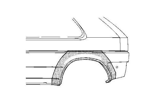 Rub blatobrana Ford Fiesta 89-95 3V