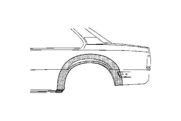 Zadnji rub Opel Ascona 81-88
