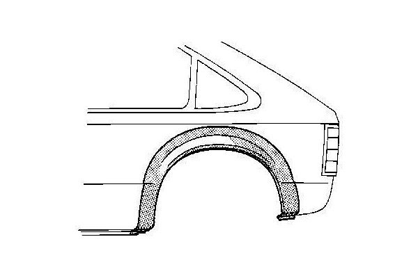 Zadnji rub Opel Kadett D