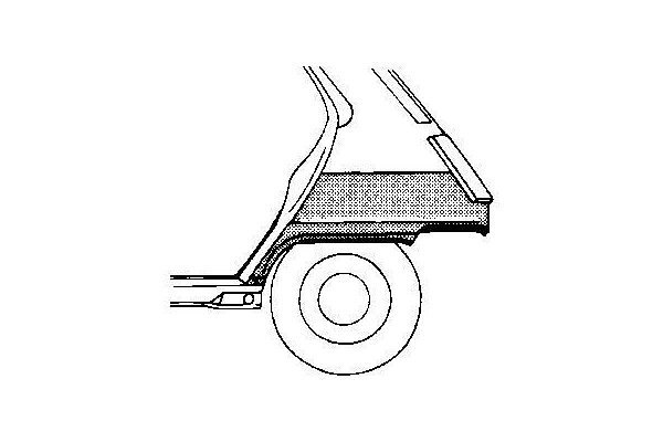 Zadnji rub Renault 5 72-85