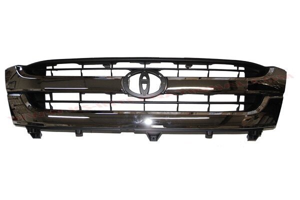 Maska Toyota Hilux 01-05 hrom/crna