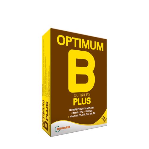 InPharm Optimum B komplex plus 30 kapsula