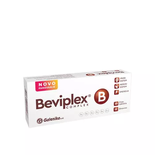 Galenika Beviplex B 30 dražeja