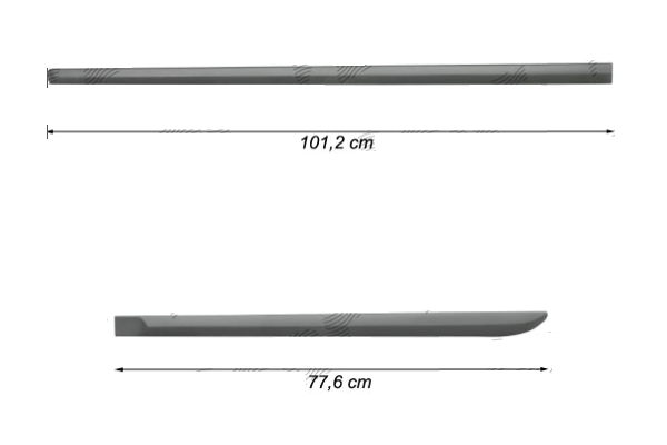 Bočne lajsne Saab 9-3 07-