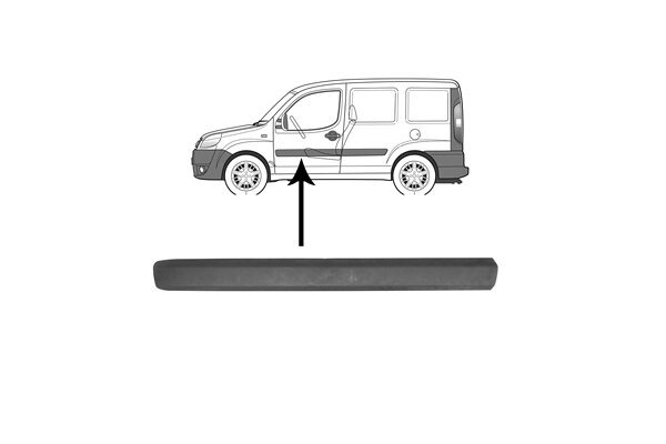 Lajsna vrata (spreda) Fiat Doblo 06-