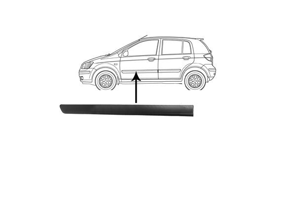 Lajsna vrata (spreda) Hyundai Getz 06-