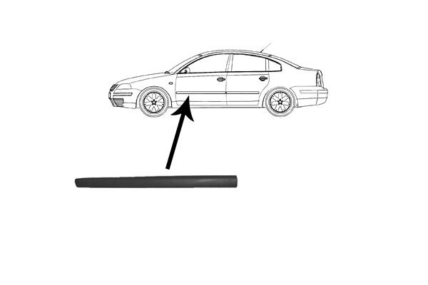 Lajsna vrata (spreda) Volkswagen Passat 97-00