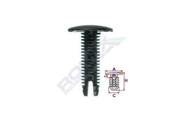 Set za pričvršćivane Alfa Romeo RX10402 (10 komada)