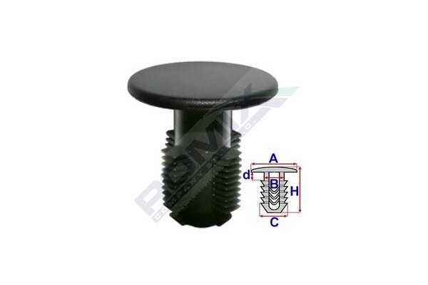 Set za pričvršćivane Alfa Romeo/Fiat/Lancia RX10162 10 komada