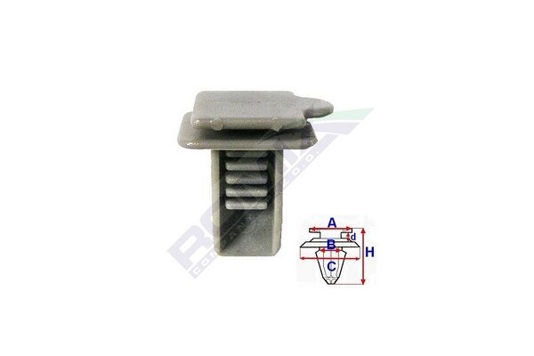 Set za pričvršćivane Alfa Romeo/Fiat/Lancia RX10176 10 komada