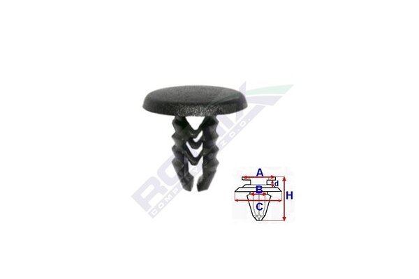 Set za pričvršćivane Alfa Romeo/Fiat/Lancia RX10320 10 komada