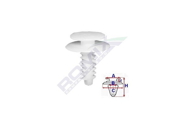 Set za pričvršćivane Alfa Romeo/Fiat/Lancia RX11028 10 komada
