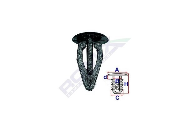 Set za pričvršćivane Audi/Volkswagen RX11450 10 komada
