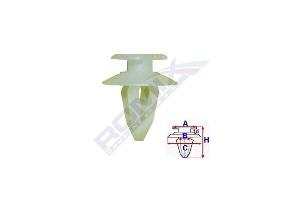 Set za pričvršćivane Audi/Volkswagen/BMW RX11453 10 komada