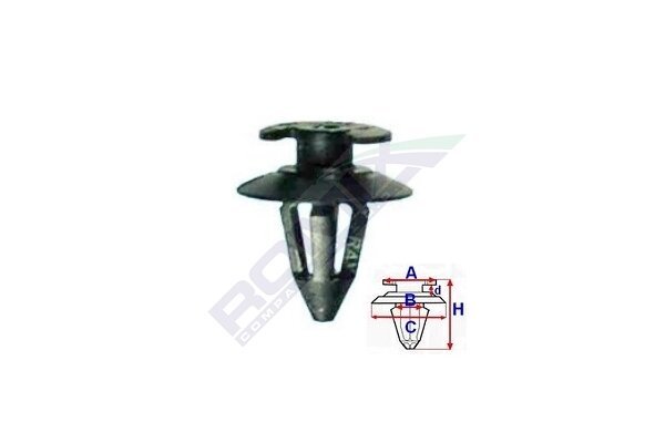 Set za pričvršćivane Audi/Volkswagen/BMW RXA12954 10 komada