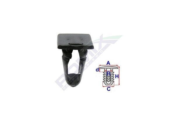 Set za pričvršćivane Audi/Volkswagen/BMW RXA14929 10 komada