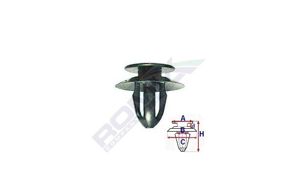 Set za pričvršćivane Audi/Volkswagen/BMW RXA16178 10 komada