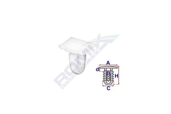 Set za pričvršćivane Audi/Volkswagen/BMW RXA82028 10 komada