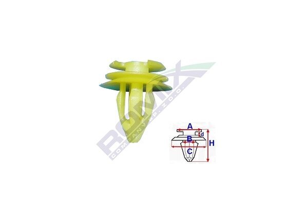Set za pričvršćivane Audi/Volkswagen/BMW RXC10103 10 komada