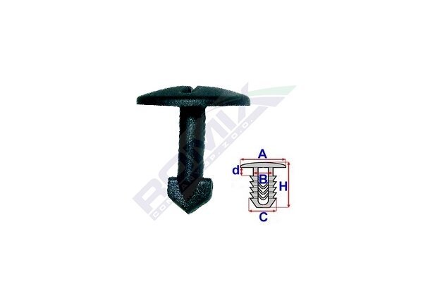 Set za pričvršćivane Audi/Volkswagen/BMW RXC10134 5 komada