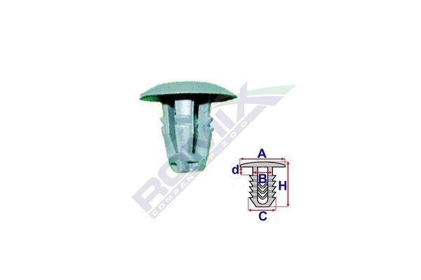 Set za pričvršćivane Audi/Volkswagen/BMW RXC10149 10 komada