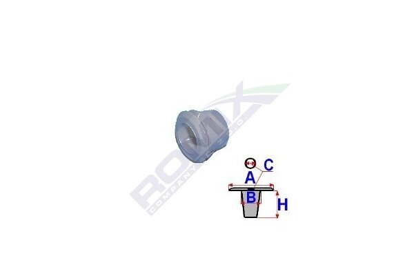 Set za pričvršćivane Audi/Volkswagen/BMW RXC50871 10 komada