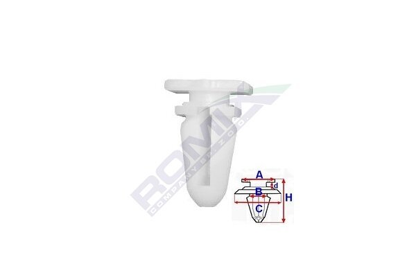Set za pričvršćivane Audi/Volkswagen/BMW RXC60131 10 komada