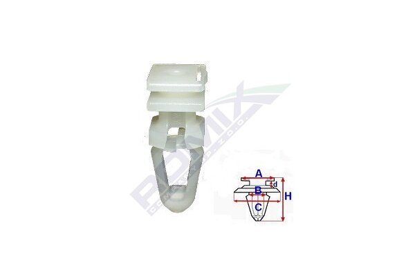 Set za pričvršćivane Audi/Volkswagen/BMW RXC60440 10 komada